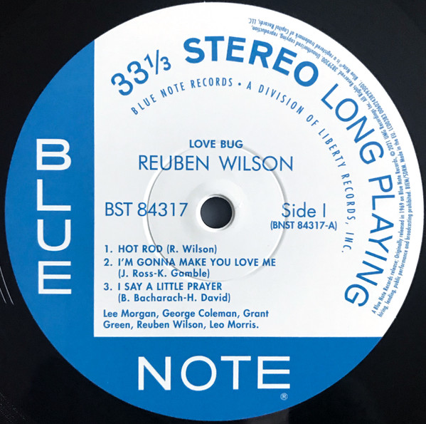 Reuben Wilson – Love Bug - DISCOS REDONDOS