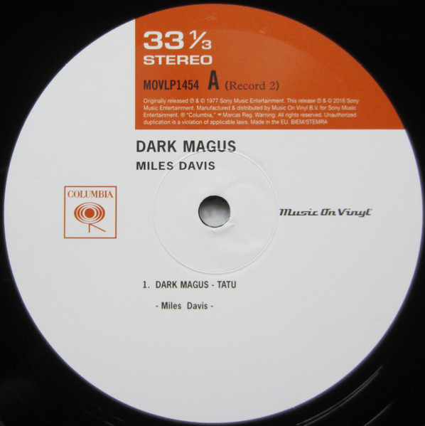 Miles Davis – Dark Magus - DISCOS REDONDOS